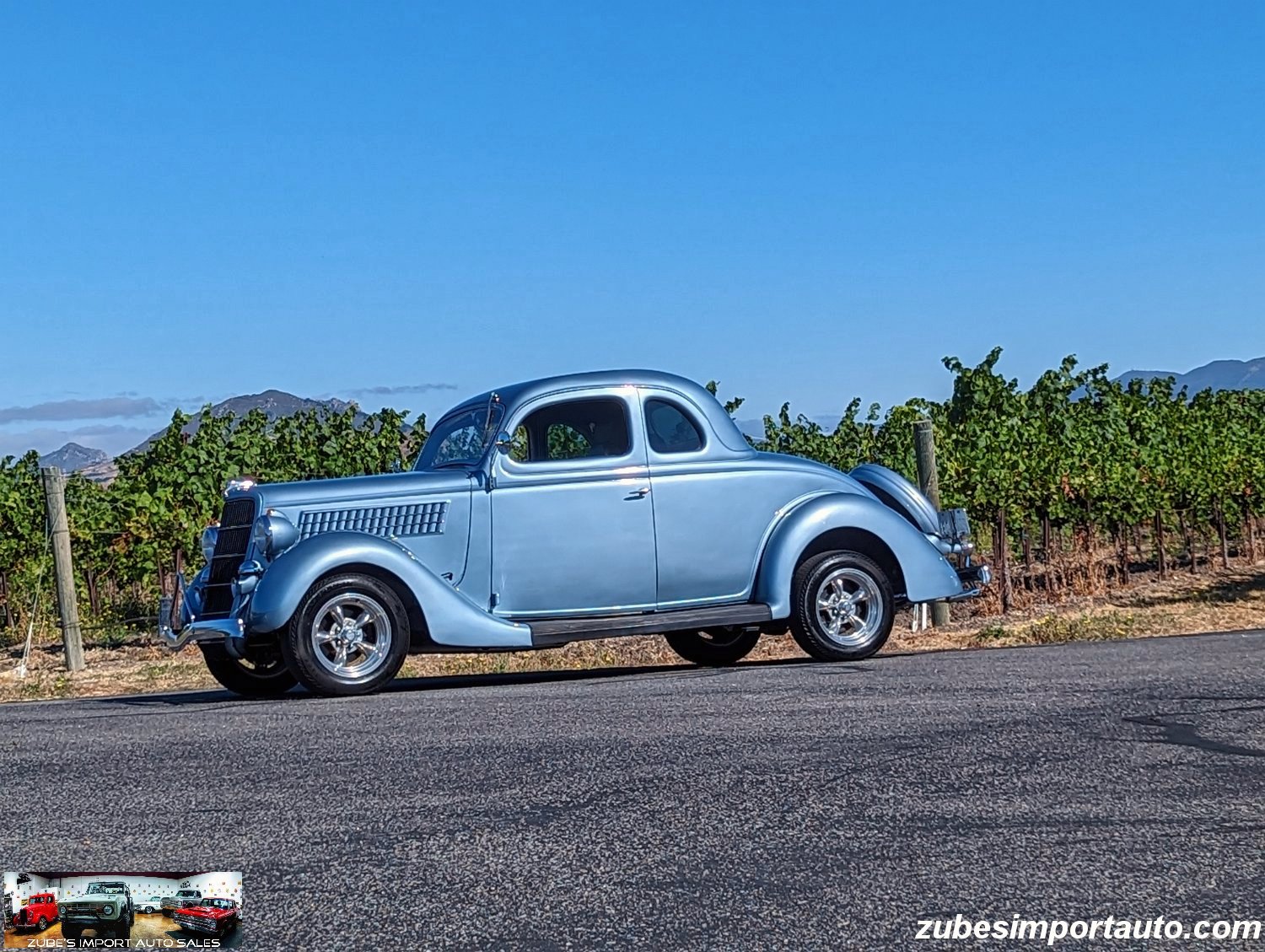 1935 Ford Coupe 5-Window Model 48 | Zubes Import Autos, Inc.