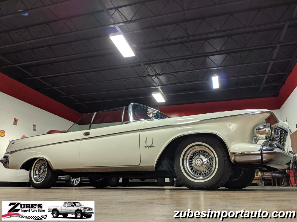 1963 Chrysler Imperial Crown 2-Door Convertible 413 CID V8 Automatic ...