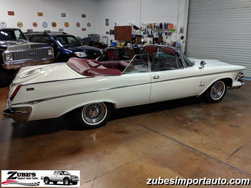 1963 Chrysler Imperial Crown 2-Door Convertible 413 CID V8 Automatic ...