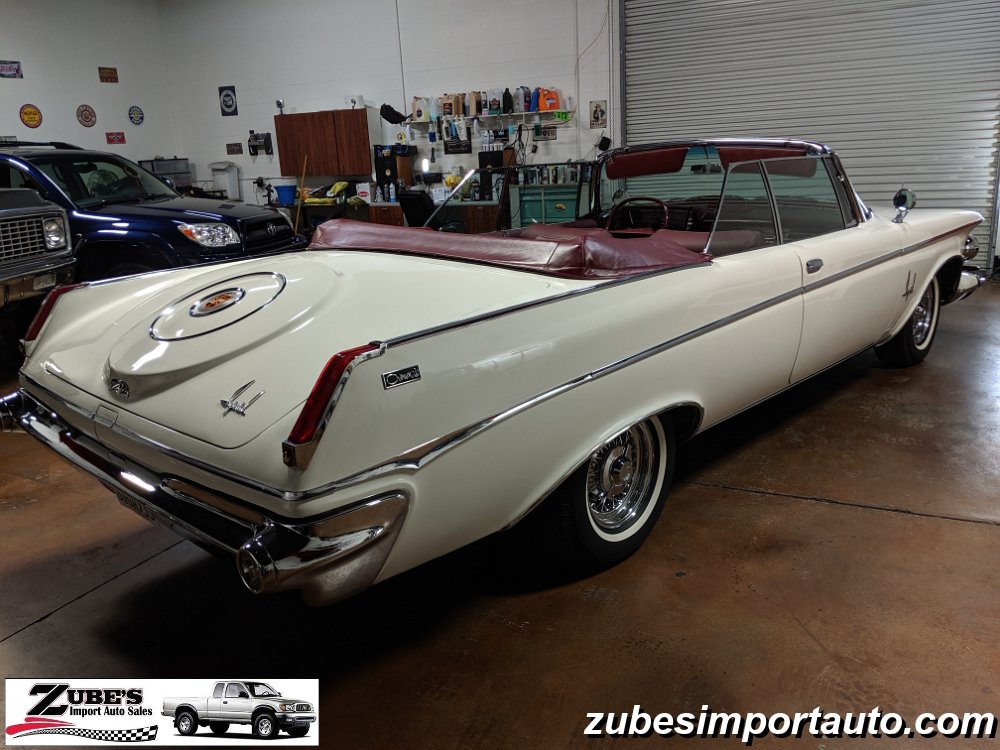1963 Chrysler Imperial Crown 2-Door Convertible 413 CID V8 Automatic ...