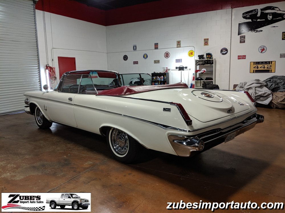 1963 Chrysler Imperial Crown 2-Door Convertible 413 CID V8 Automatic ...