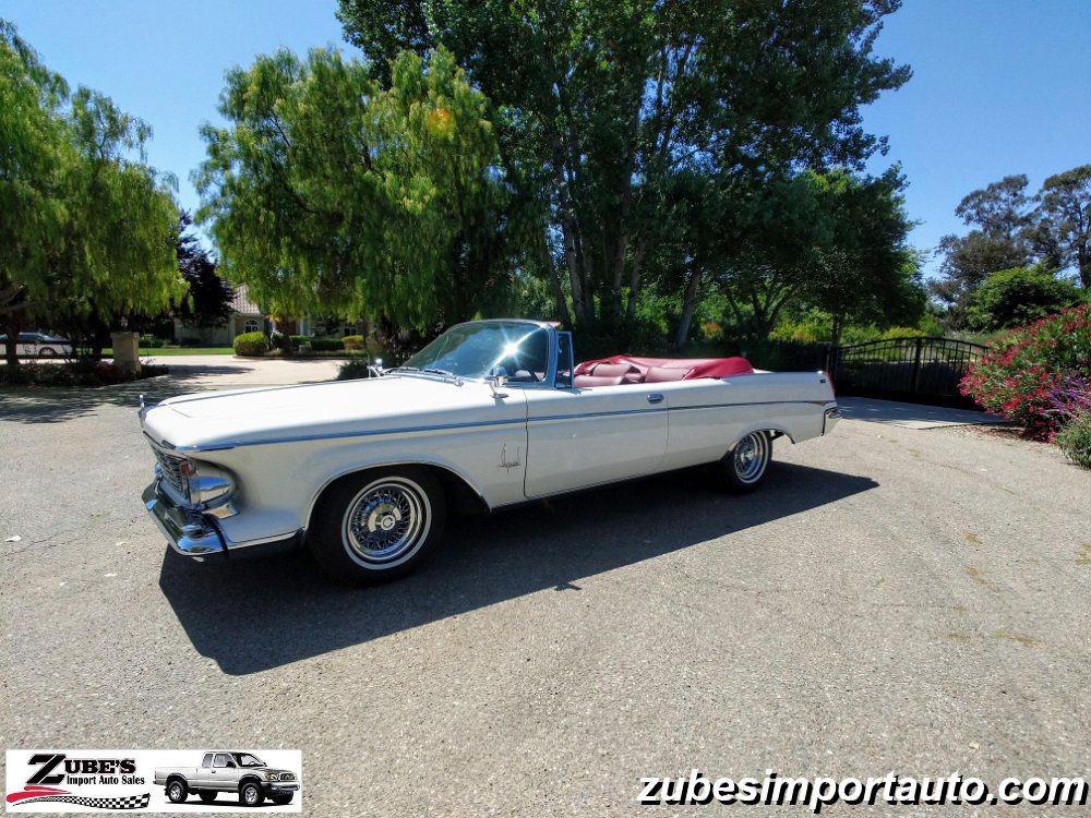 1963 Chrysler Imperial Crown 2-Door Convertible 413 CID V8 Automatic ...