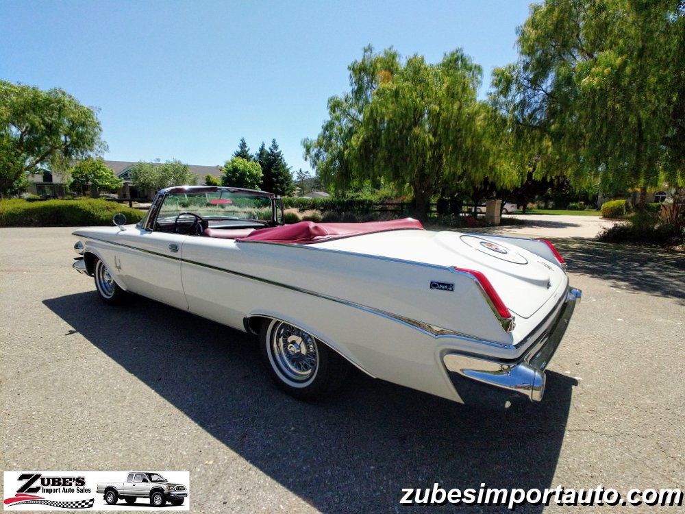 1963 Chrysler Imperial Crown 2-Door Convertible 413 CID V8 Automatic ...