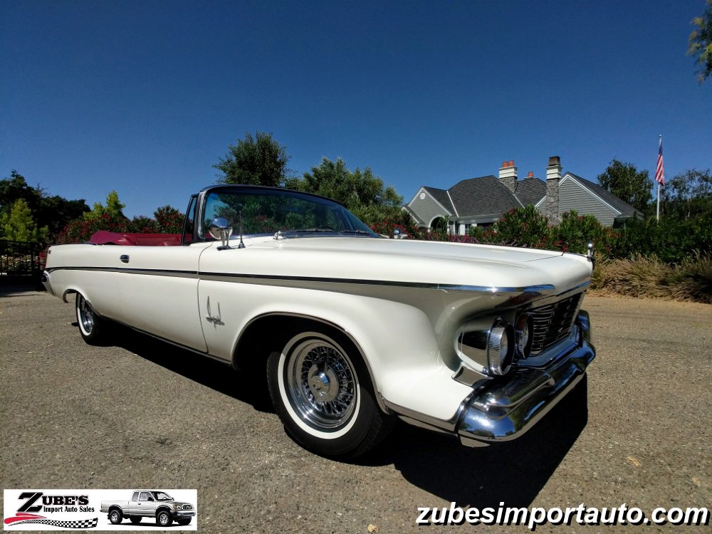 1963 Chrysler Imperial Crown 2-Door Convertible 413 CID V8 Automatic ...