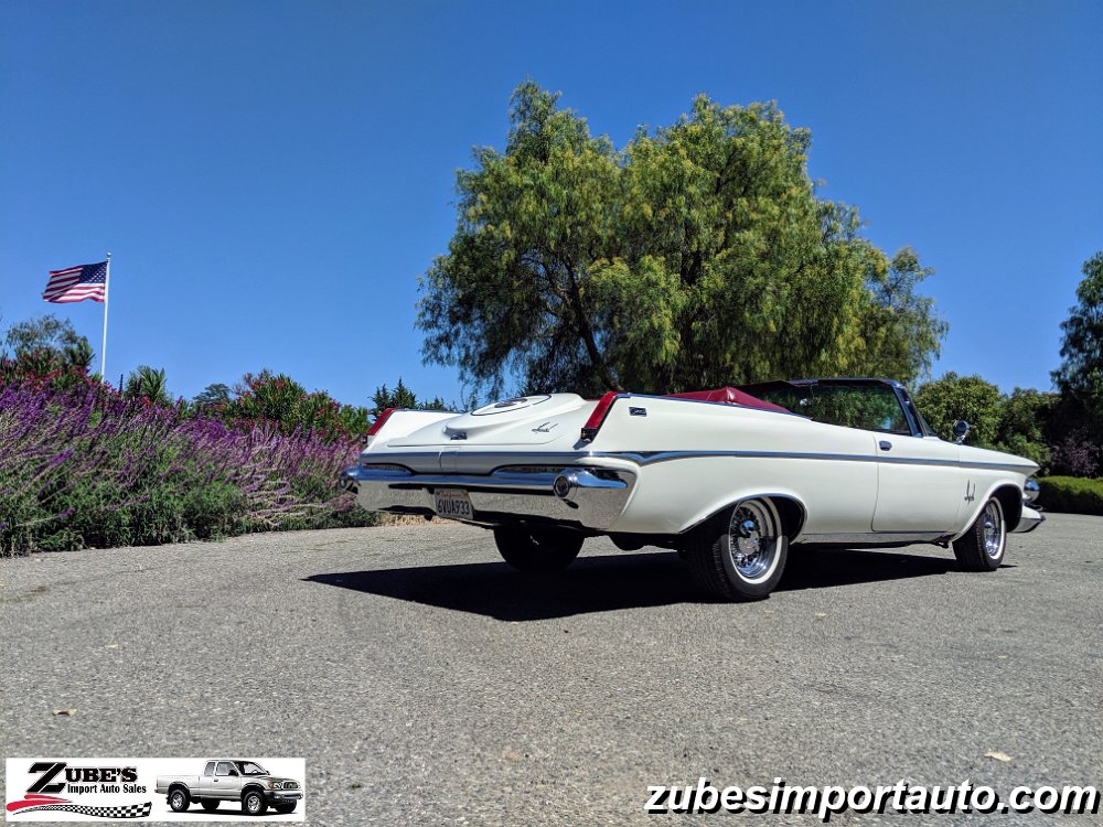1963 Chrysler Imperial Crown 2-Door Convertible 413 CID V8 Automatic ...